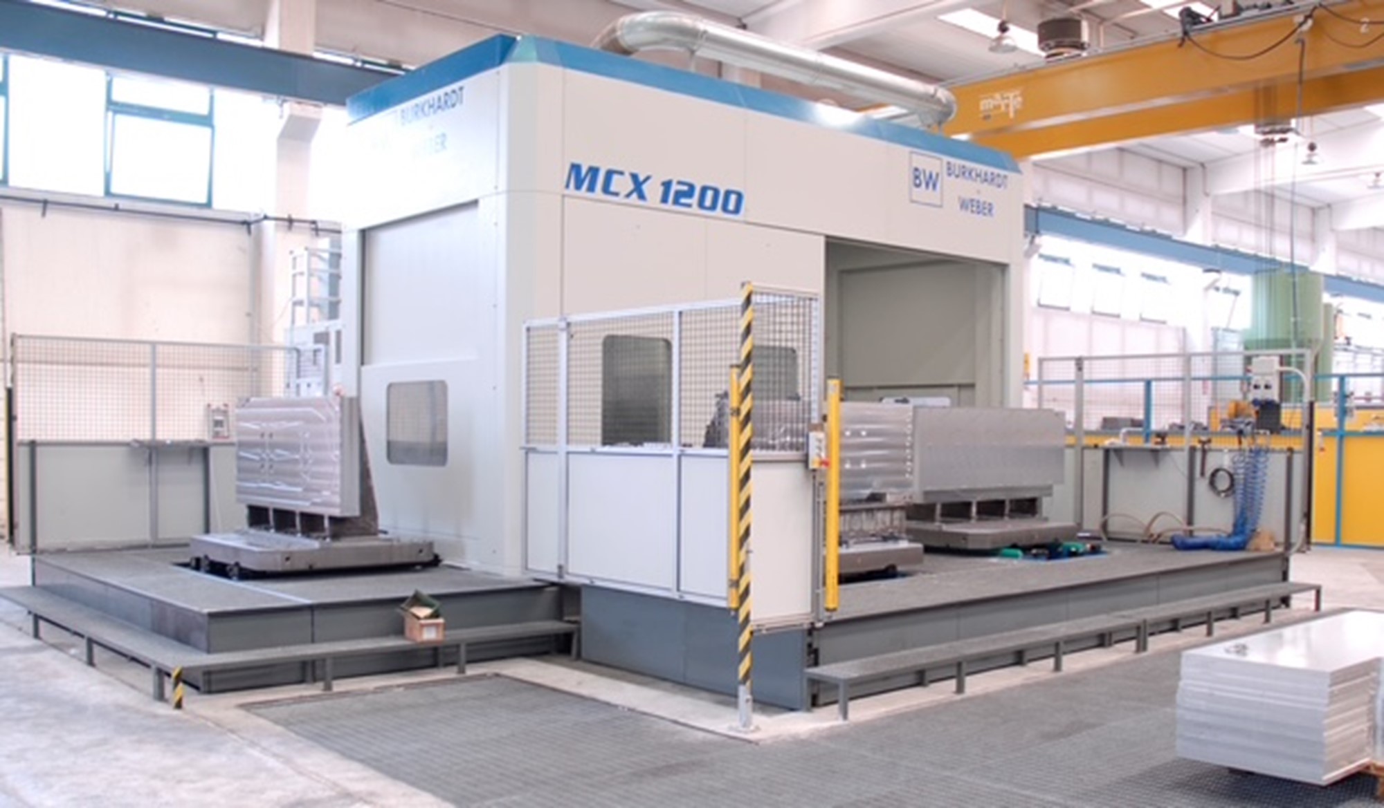 Horizontal machining center BURKHADT & WEBER MCX 1200 | GMV Macchine ...