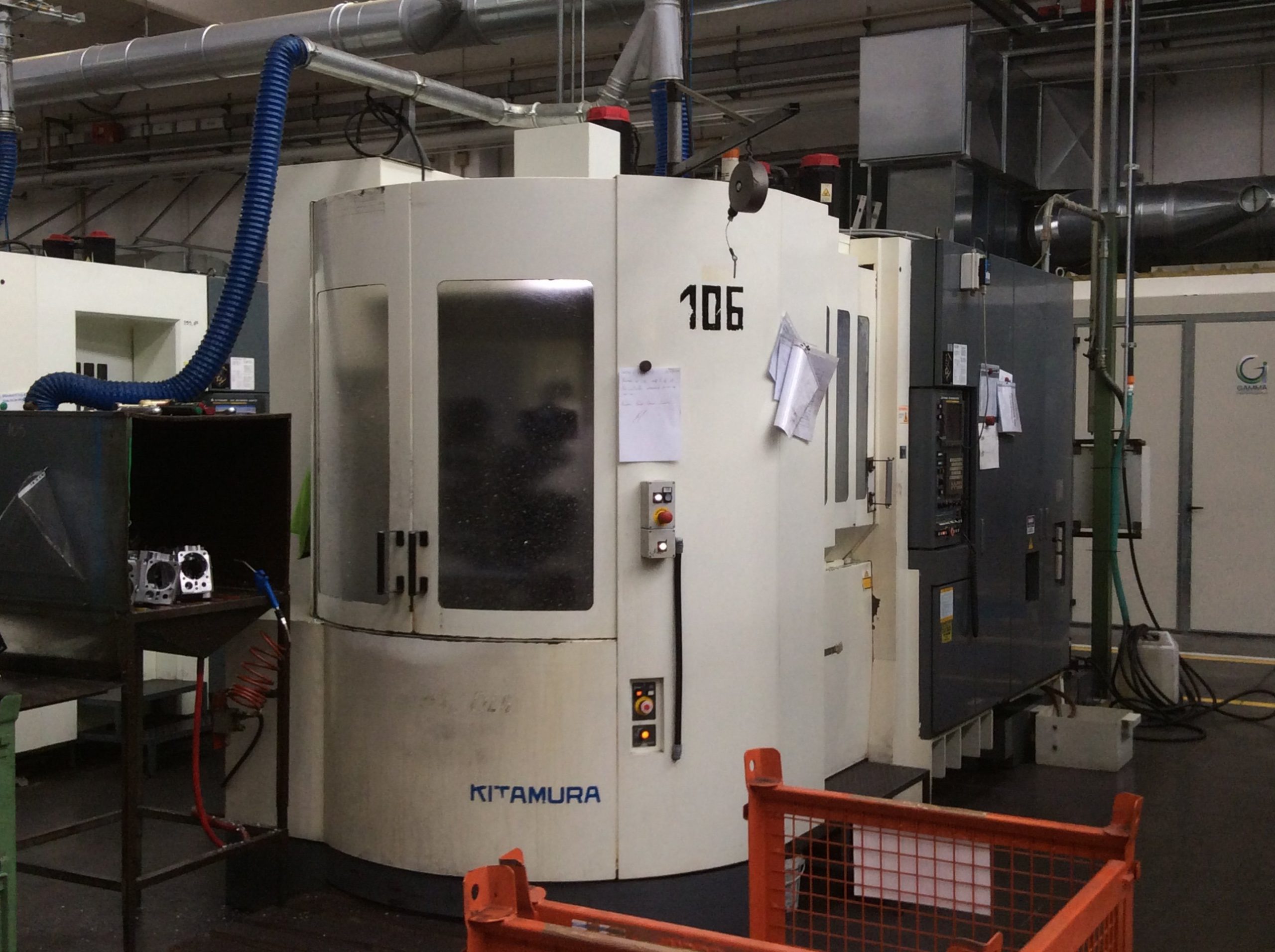 Horizontal machining center KITAMURA HX400i | GMV Macchine Utensili