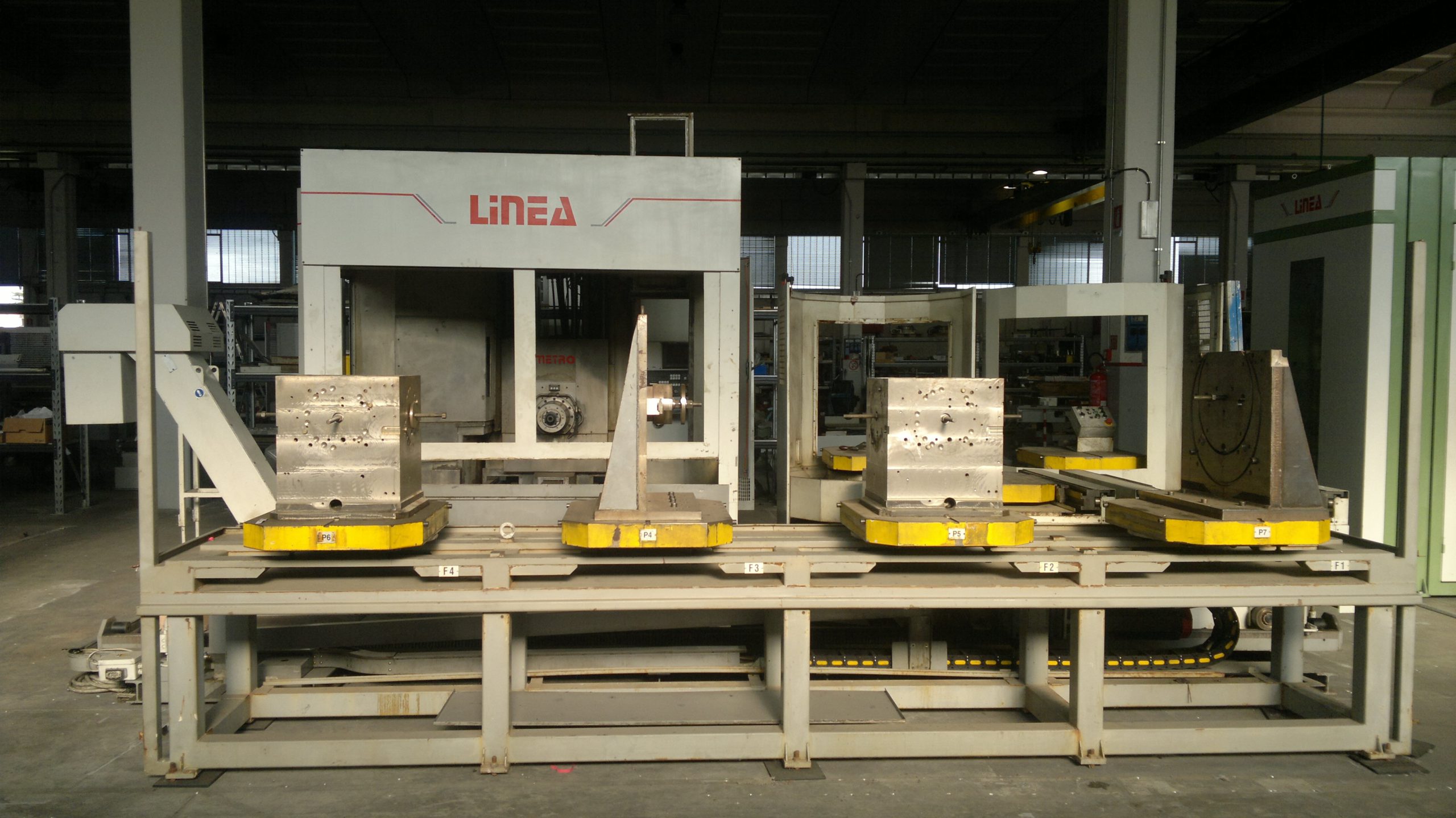 Horizontal machining center LINEA METRO 7P | GMV Macchine Utensili
