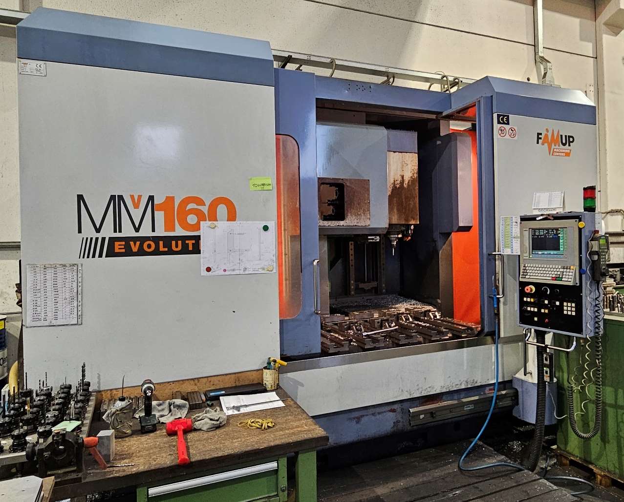 Vertical machining center FAMUP MVV 160 | GMV Macchine Utensili