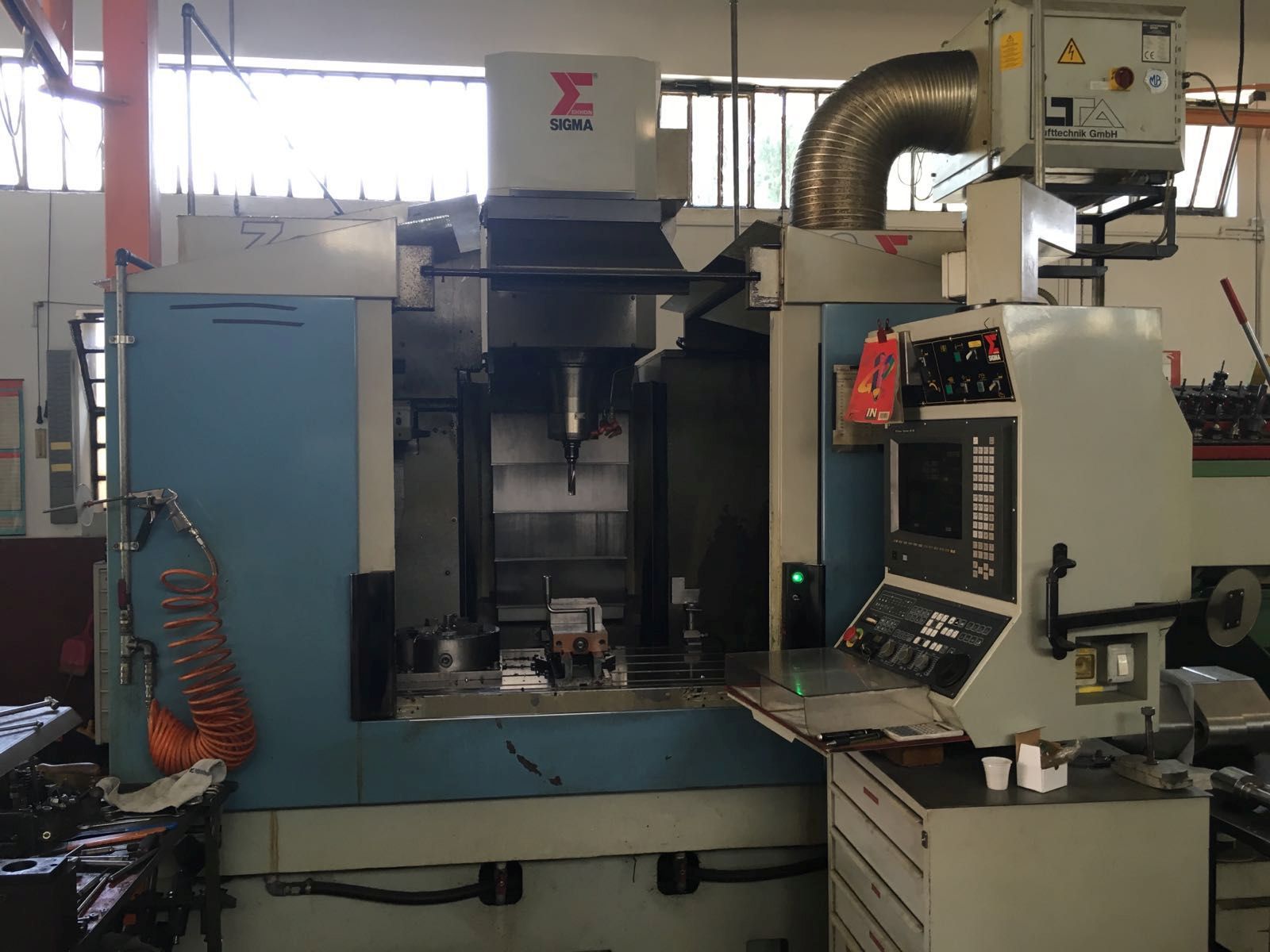 Vertical machining center SIGMA ZENIT 3 | GMV Macchine Utensili