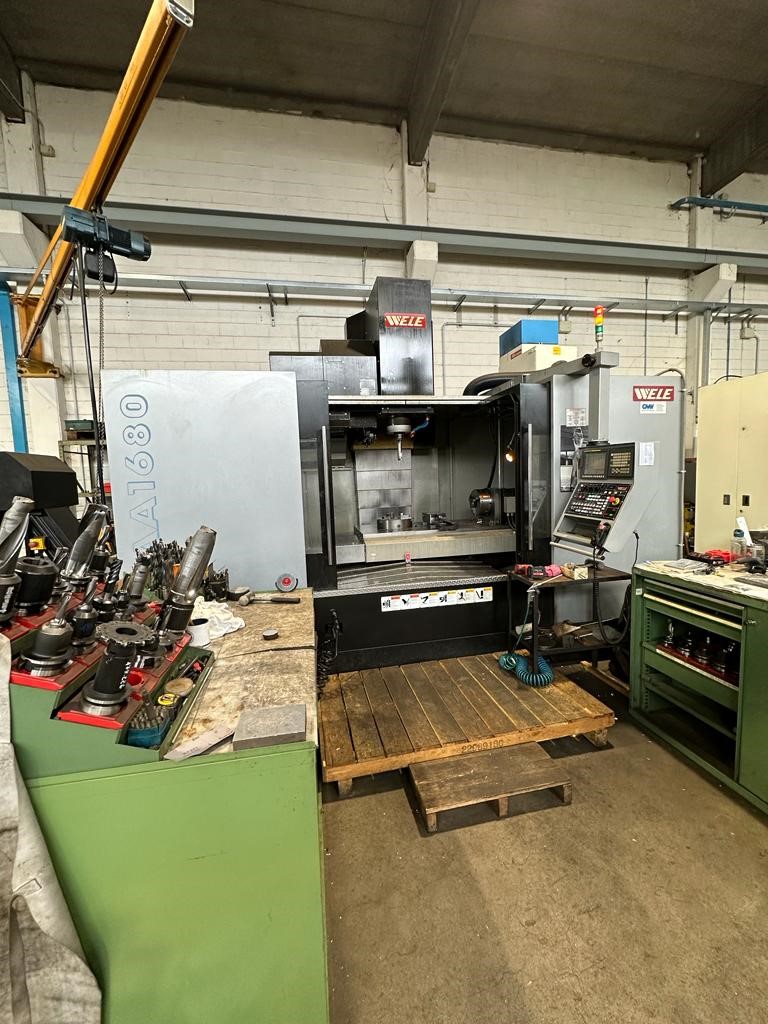 Vertical machining center WELE AA1680 | GMV Macchine Utensili