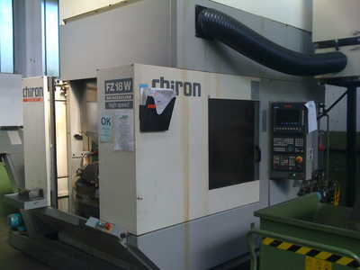 Vertical machining center CHIRON FZ 18 | GMV Macchine Utensili
