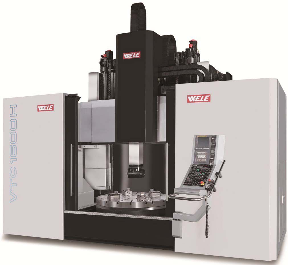 Vertical lathe multi-tasking WELE VTC 4032-48 | GMV Macchine Utensili
